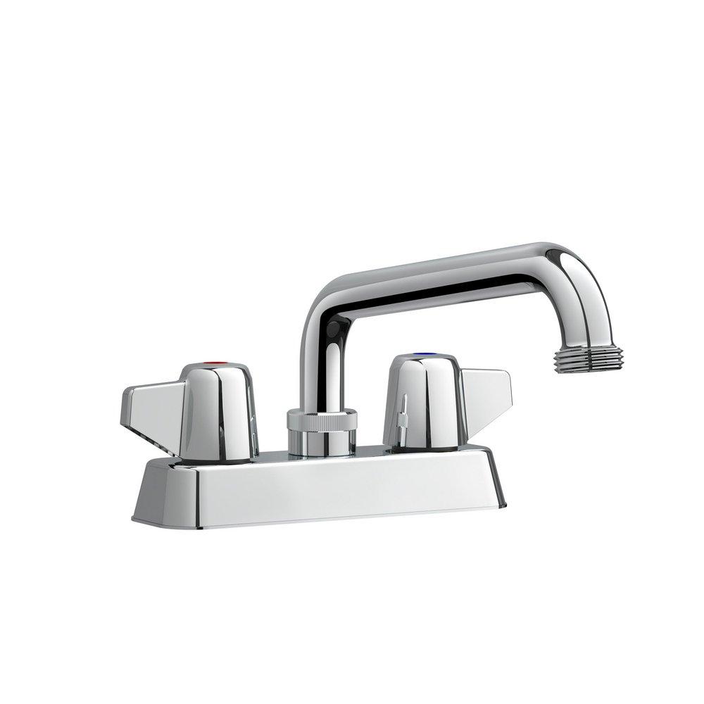 PROFLO® Two Handle Lever Laundry Faucet in Polished Chrome | Ferguson