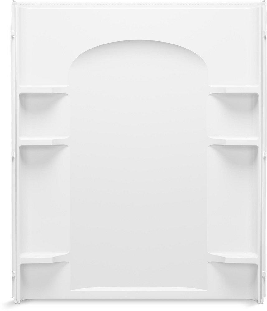 Sterling 60 in. Vikrell Shower Back Wall in White | Ferguson