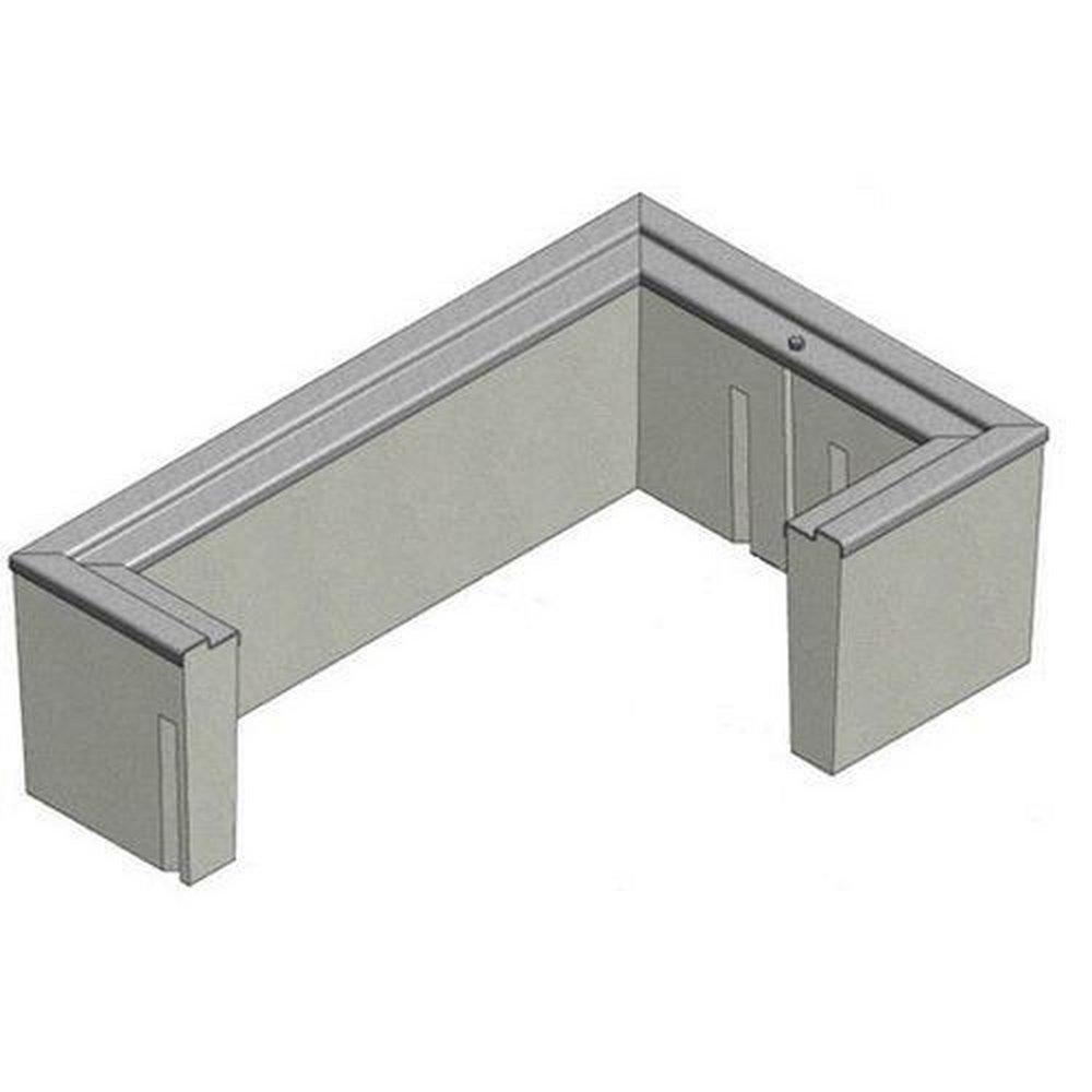 Christy Concrete Products 12 in. Reinforced Concrete Extension with ...