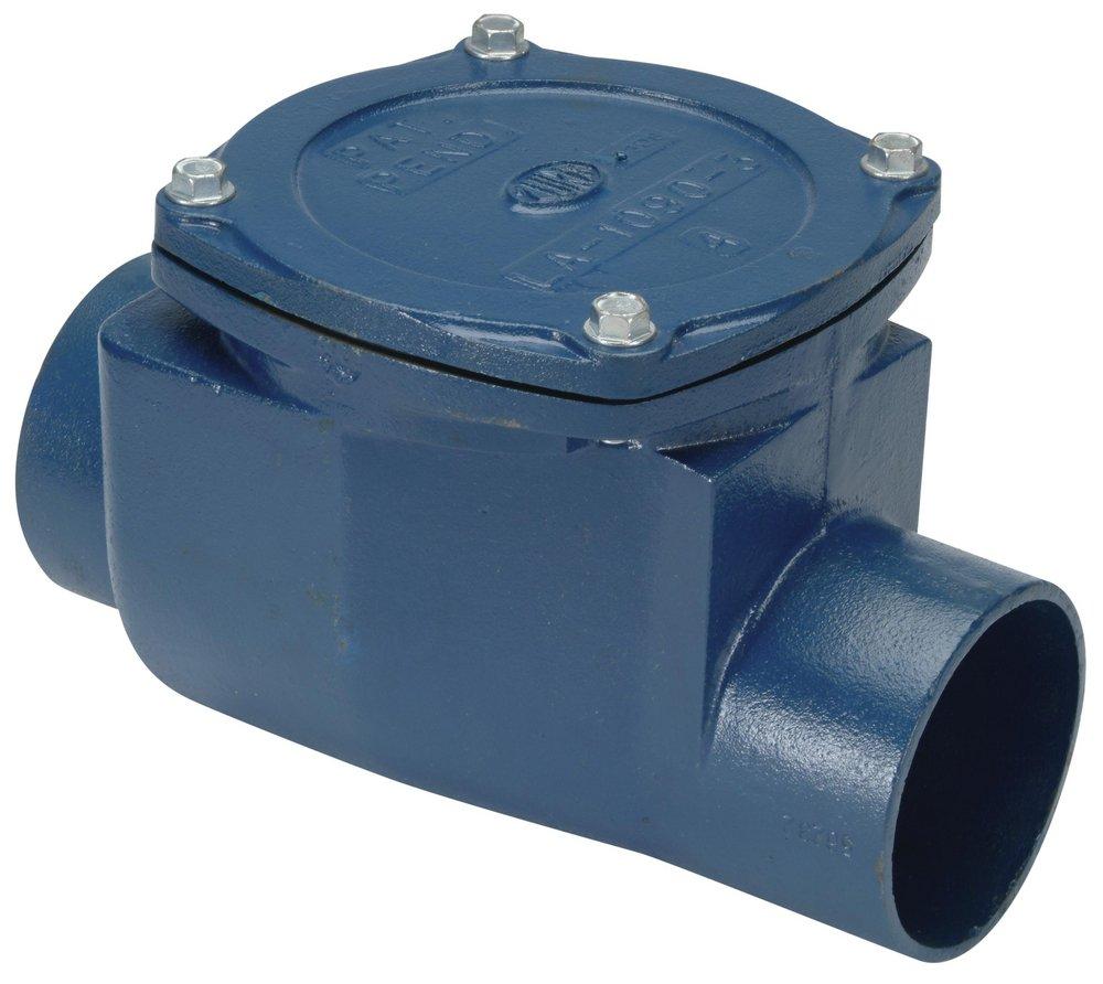 Zurn 4 in. Cast Iron No Hub Backwater Valve | Ferguson