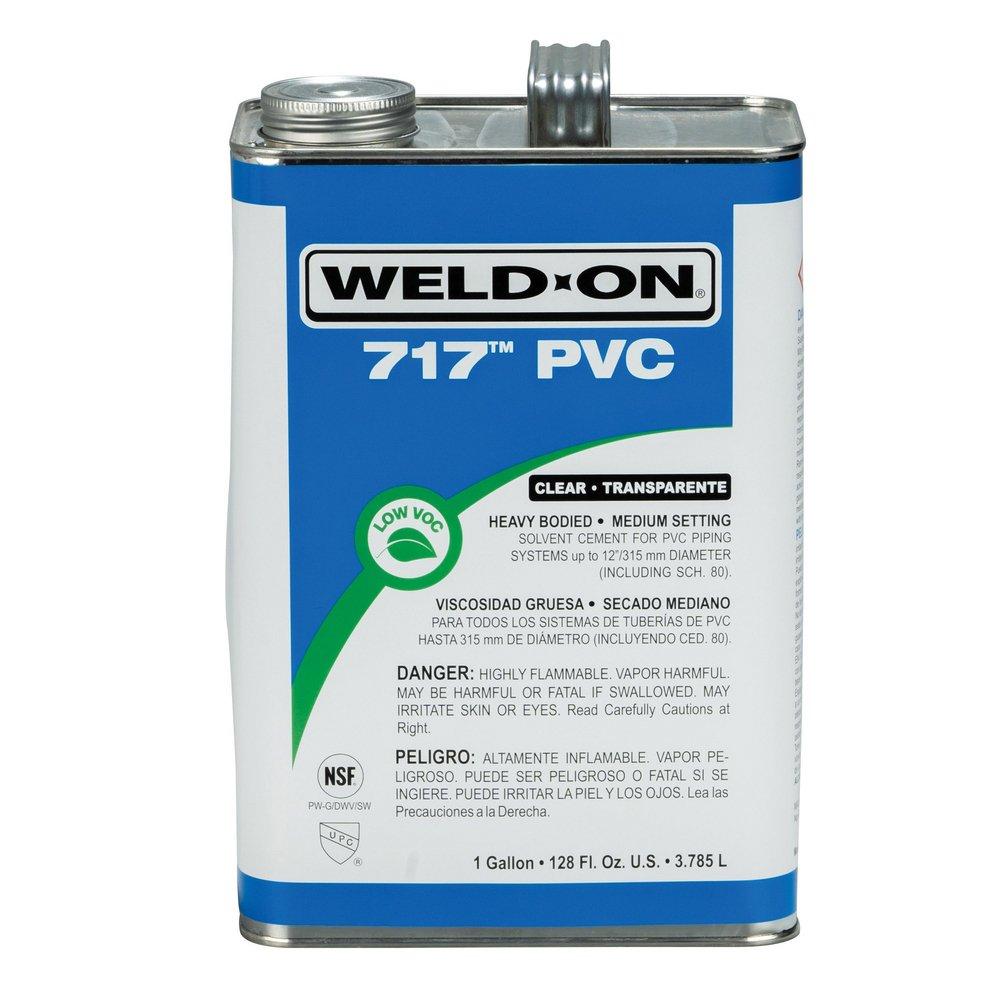 Weld-On® 1 gal Regular Set Plastic Clear Pipe Cement | Ferguson