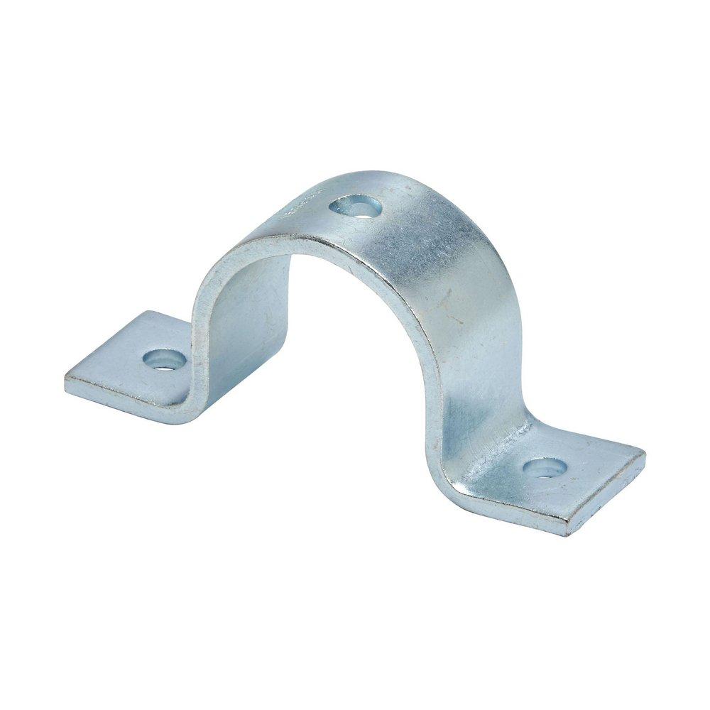 Eaton B-Line Series 2 in. Electrogalvanized Zinc Steel Standard Pipe ...