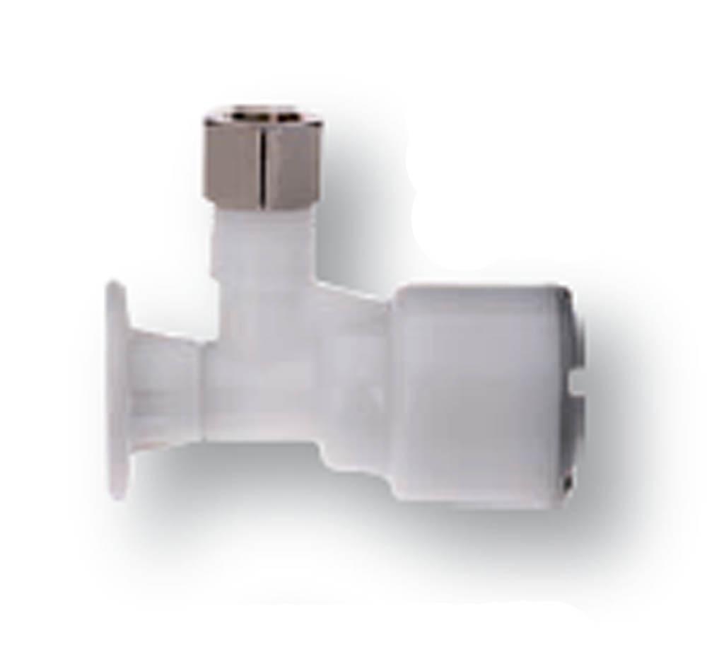 Accor Technology 1/2 x 3/8 in. Push x OD Compression Pull Angle Supply ...