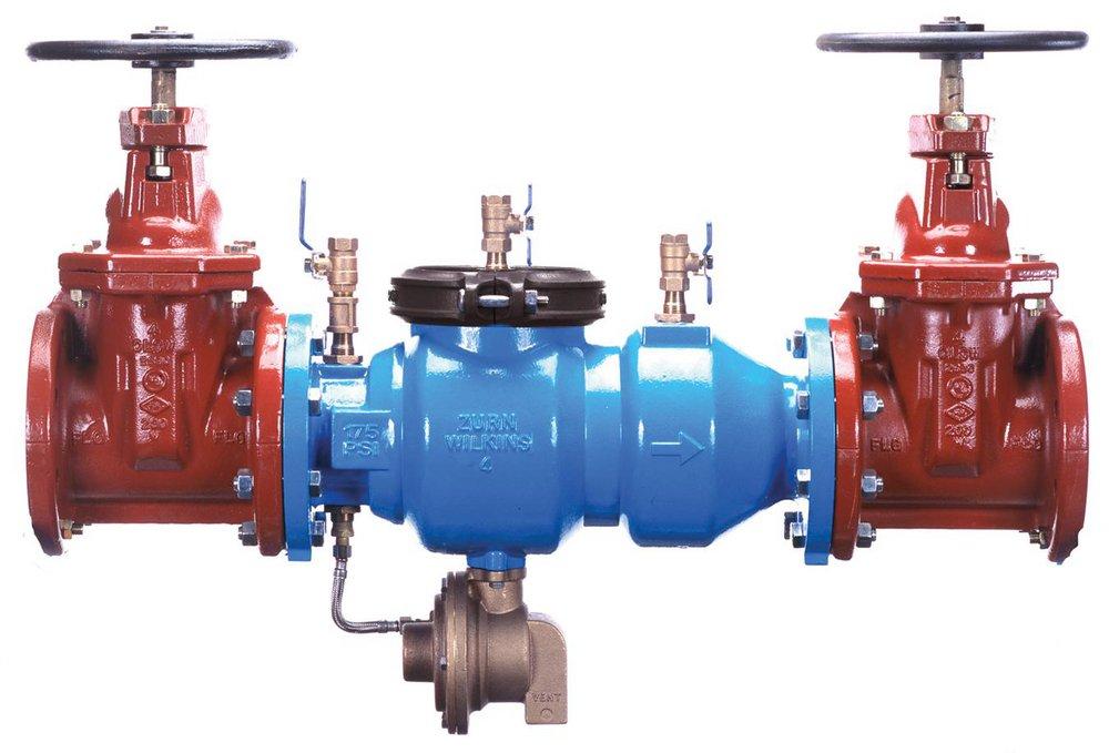Zurn Wilkins 6 in. Ductile Iron Barbed 175 psi Reduced Pressure ...
