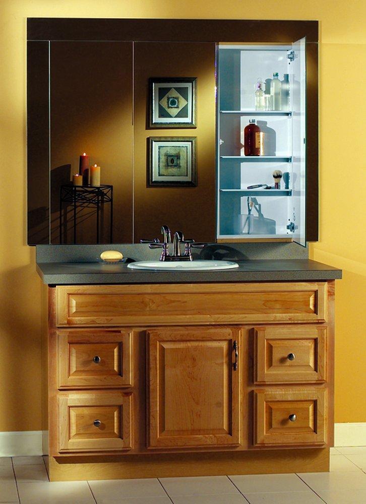 Jensen 36 in. Recessed Mount Medicine Cabinet in Basic White Ferguson