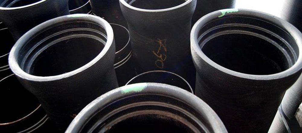 Atlantic States Cast Iron Pipe 8 in. CL52 Tyton Joint Ductile Iron Pipe ...