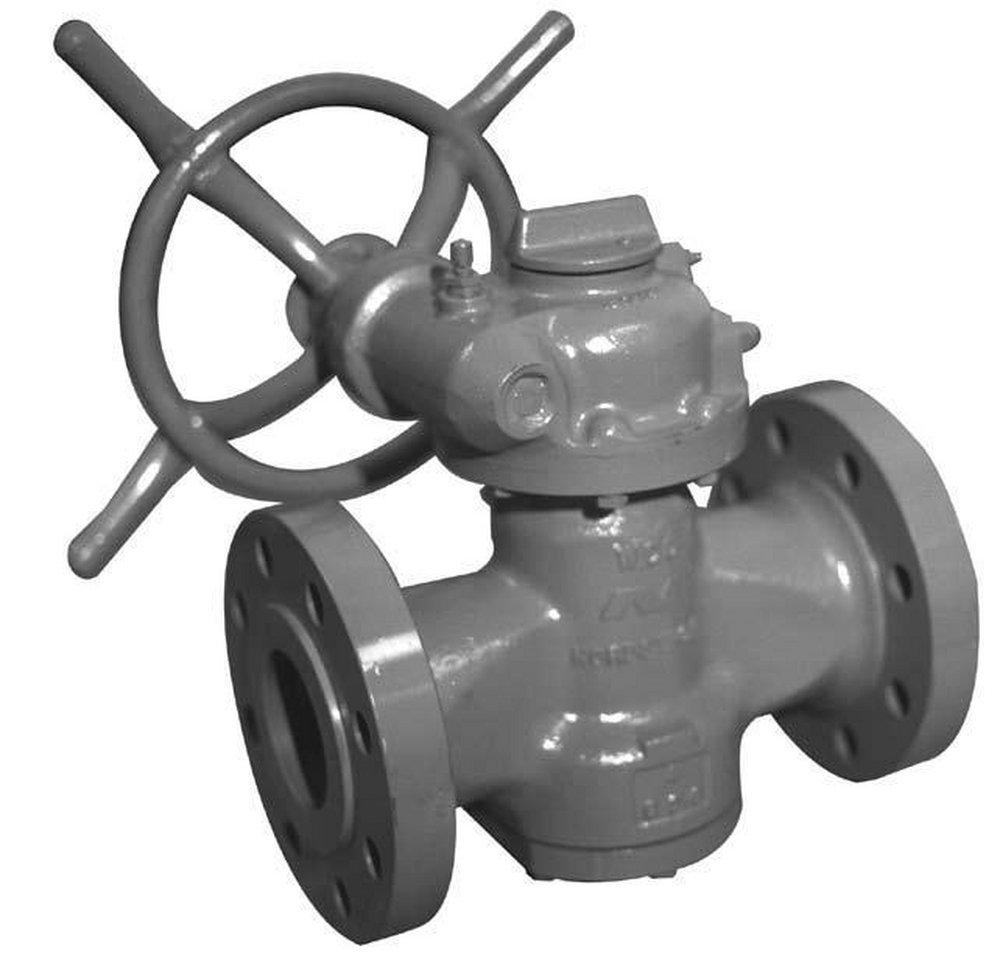 Flowserve Nordstrom 12 in. Carbon Steel 150 CWP Flanged Gear Operator ...
