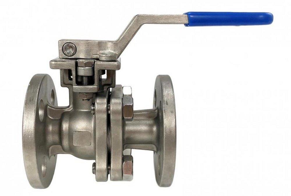 Warren Valve LP 2 in. Stainless Steel Full Port Flanged 150# Ball Valve ...