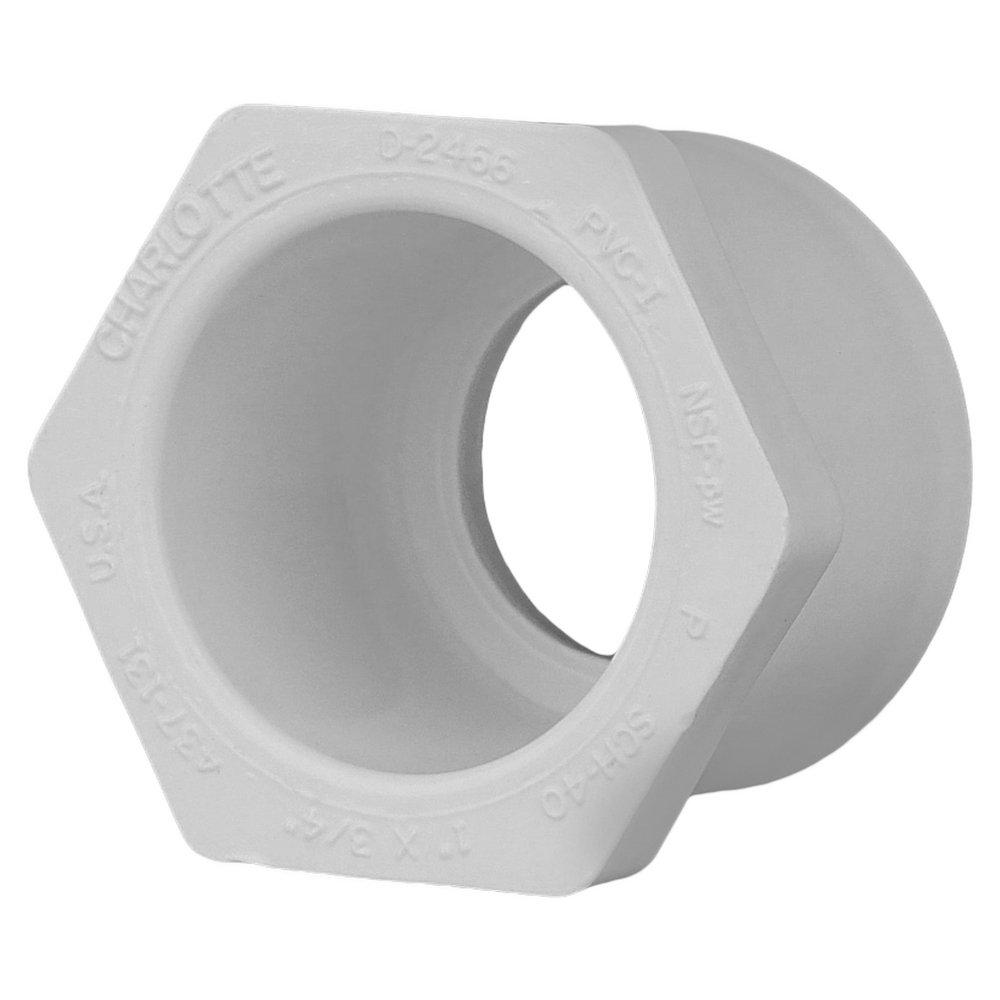 1 x 3/4 in. PVC Schedule 40 Bushing | Ferguson