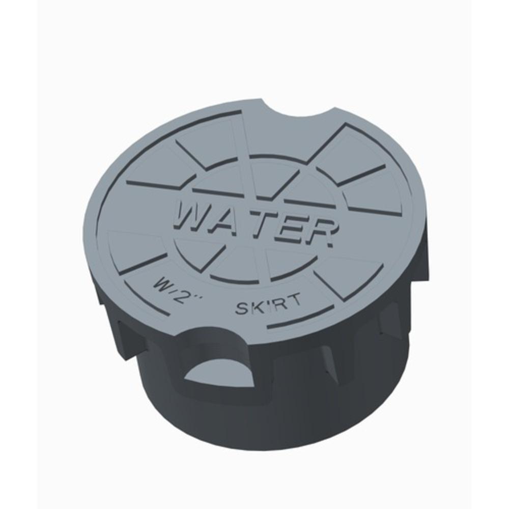 PROSELECT® 5-1/4 x 4 in. Cast Iron Valve Box Lid | Ferguson