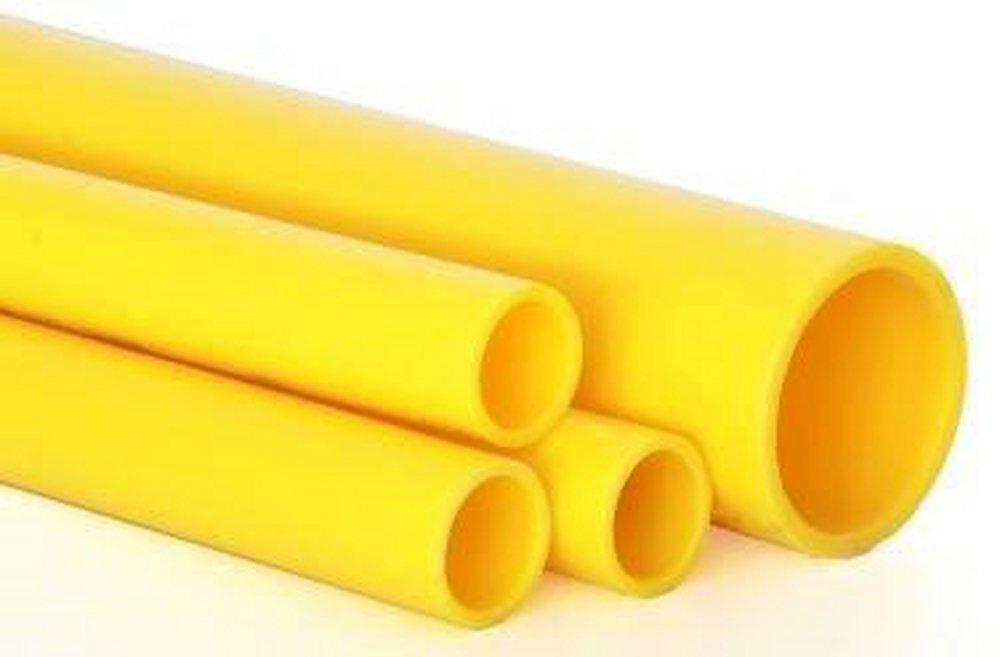 Yellow Polyethylene Pipe