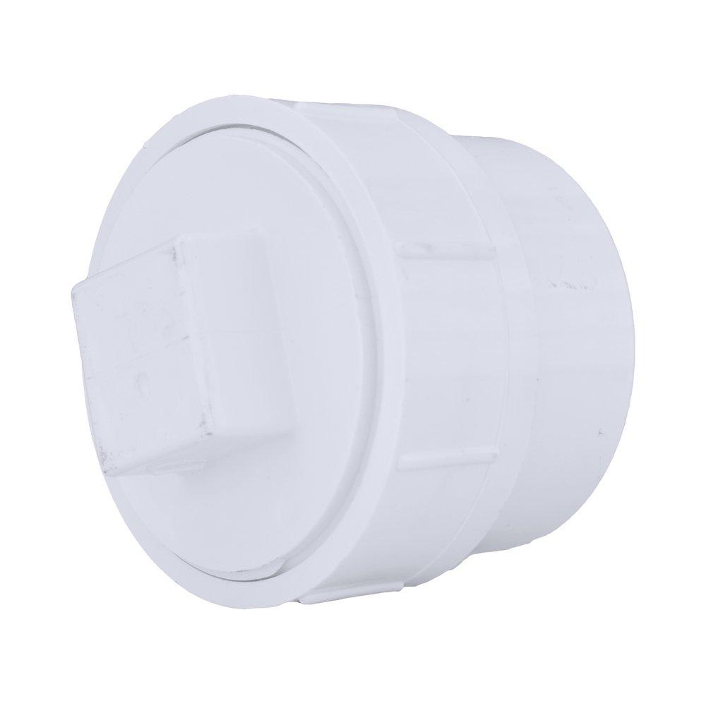 4 in. PVC DWV Fitting Cleanout with Plug | Ferguson
