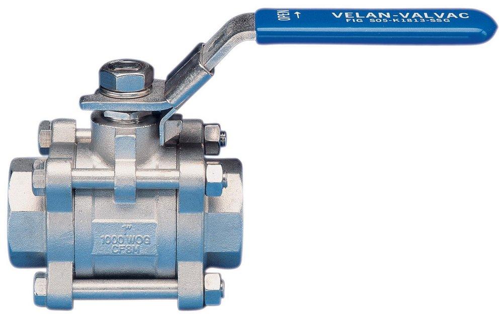 Velan Valve 2 in. Stainless Steel Full Port Socket Weld 1000# Ball ...