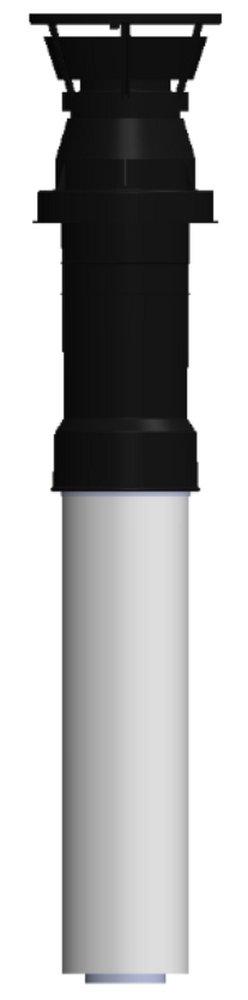 Rinnai 39 in. Plastic and Metal Roof Discharge Termination for V53DeN ...