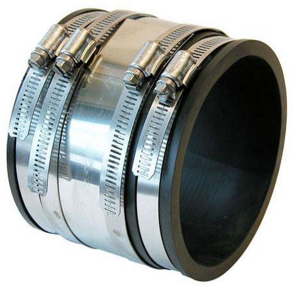 Fernco 4 in. Clamp Plastic Coupling with Stainless Steel Band | Ferguson