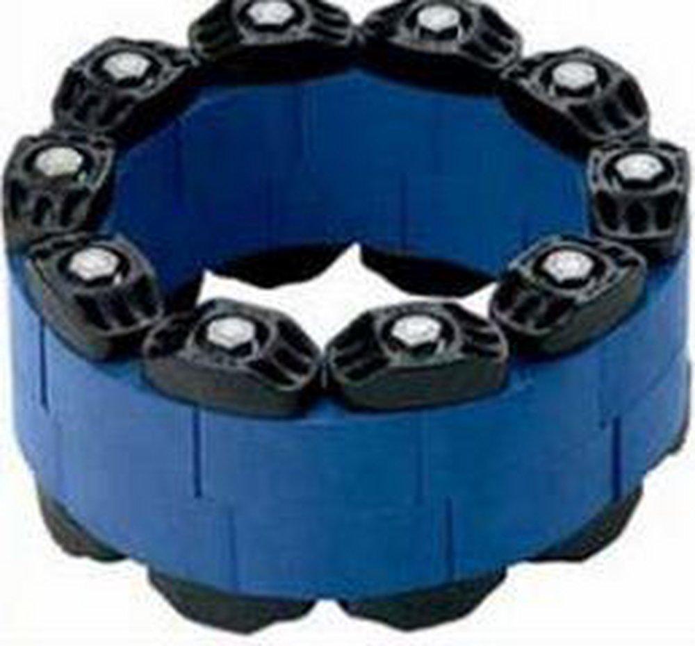 Garlock 1.43 in. Rubber Link Seal with Stainless Steel Nut and Bolt ...