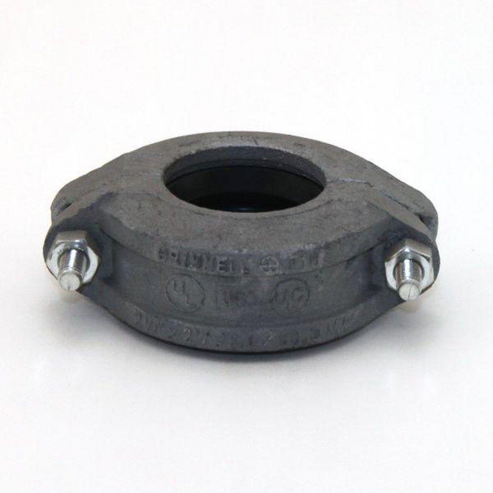 Gruvlok 6 in. Rust Inhibiting Painted Grooved Ductile Iron Coupling ...