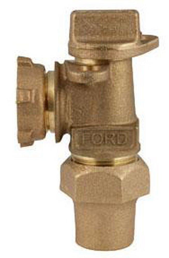 Ford Meter Box 1 in. Flared x Meter Yoke Angle Key Valve | Ferguson