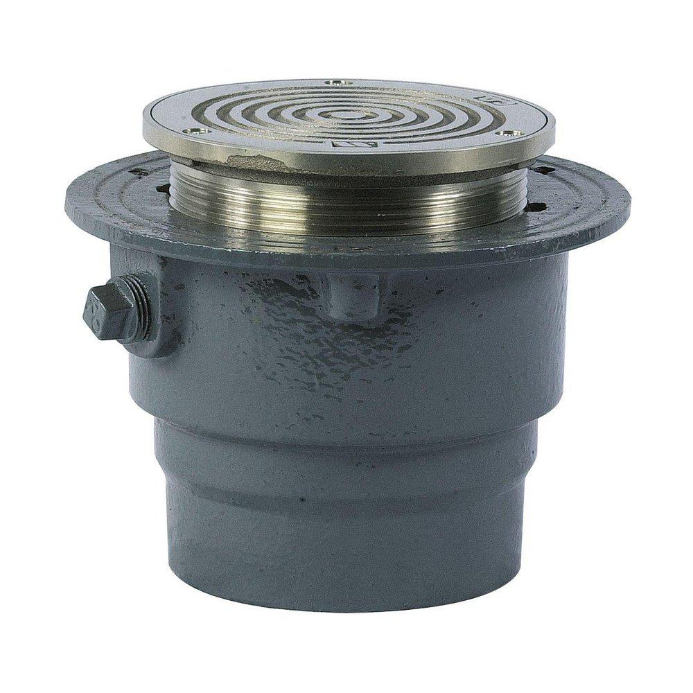 4 in. No Hub Cast Iron Nickel Bronze Cleanout | Watts | Ferguson