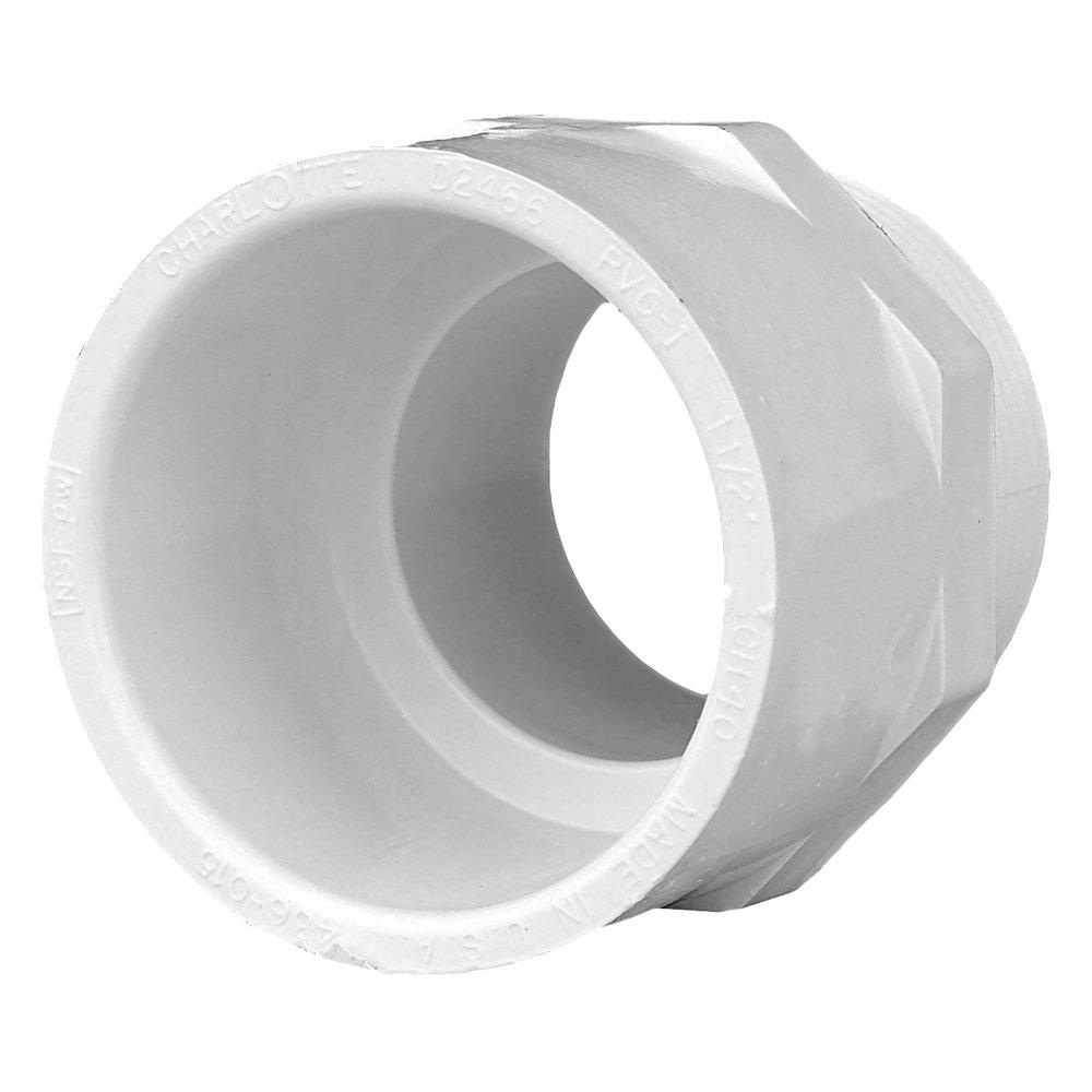1-1/2 in. PVC Schedule 40 Male Adapter | Ferguson