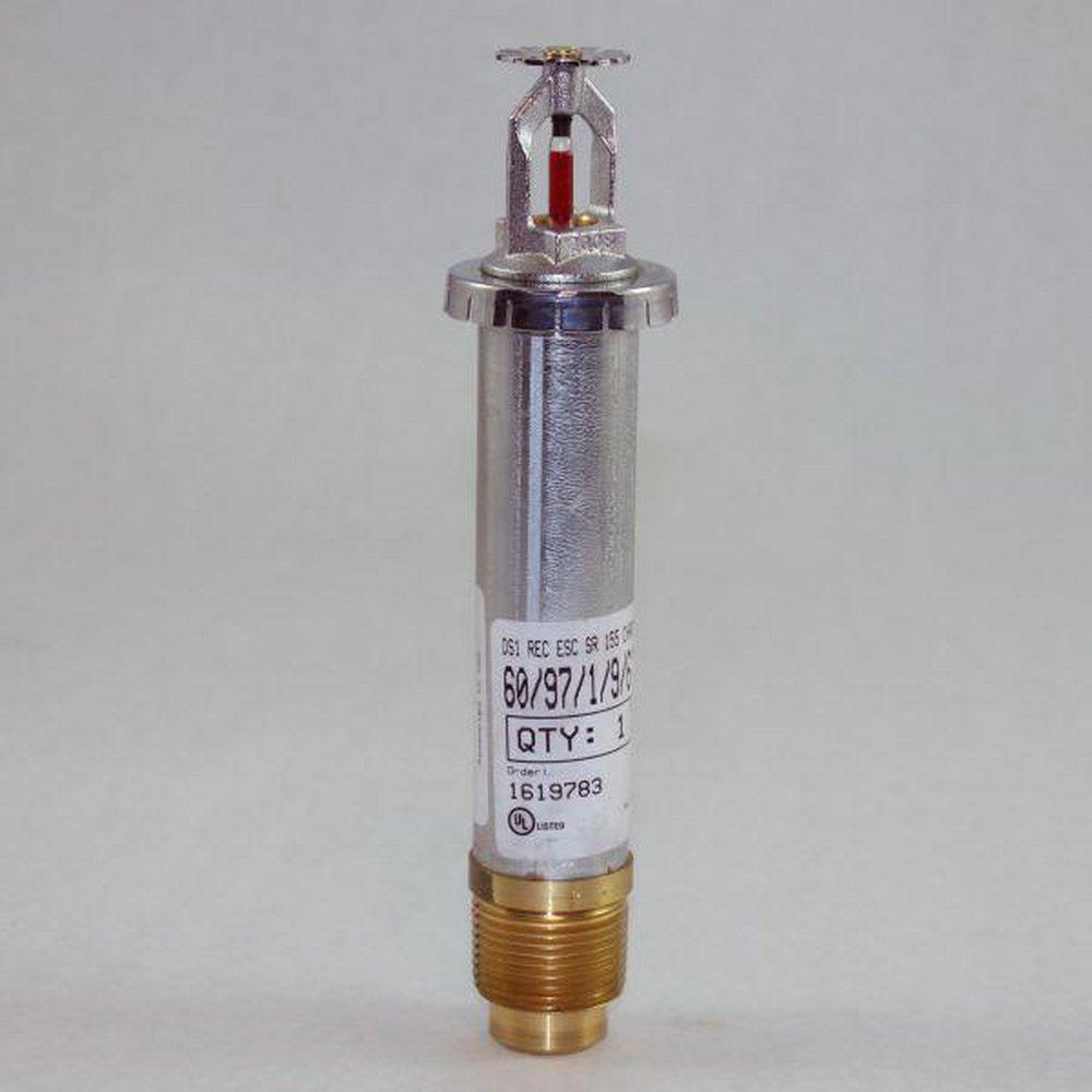 1 in. 200F 5.6K Pendent and Standard Response Sprinkler Head in Chrome ...