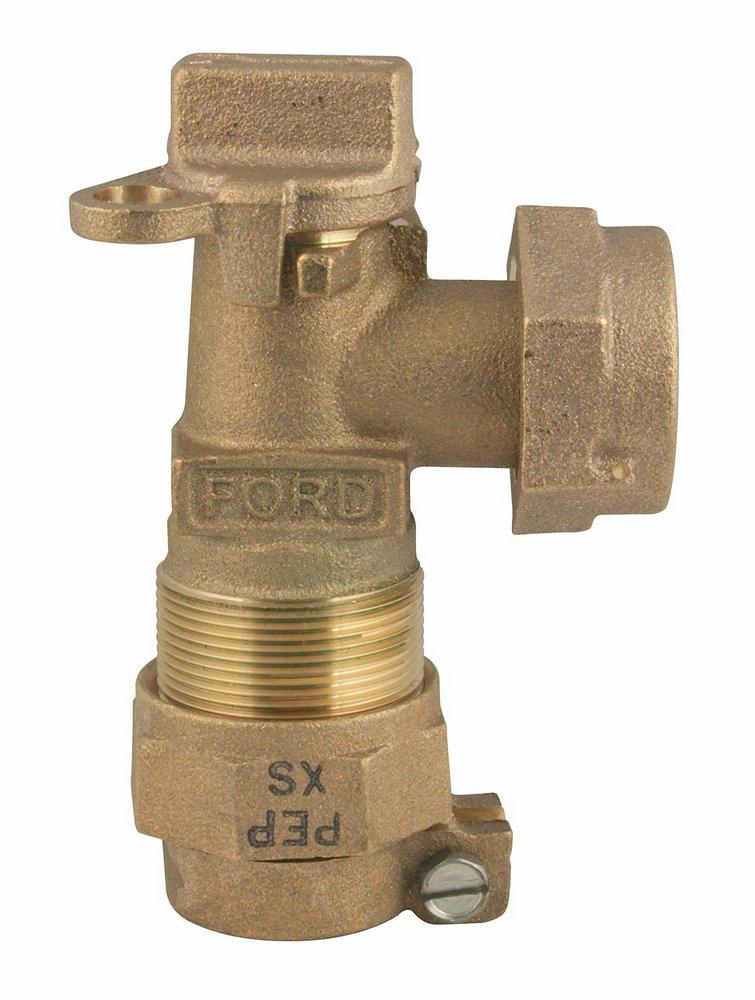Ford Meter Box 1 in. Pack Joint x Meter Swivel Meter Valve and Service ...