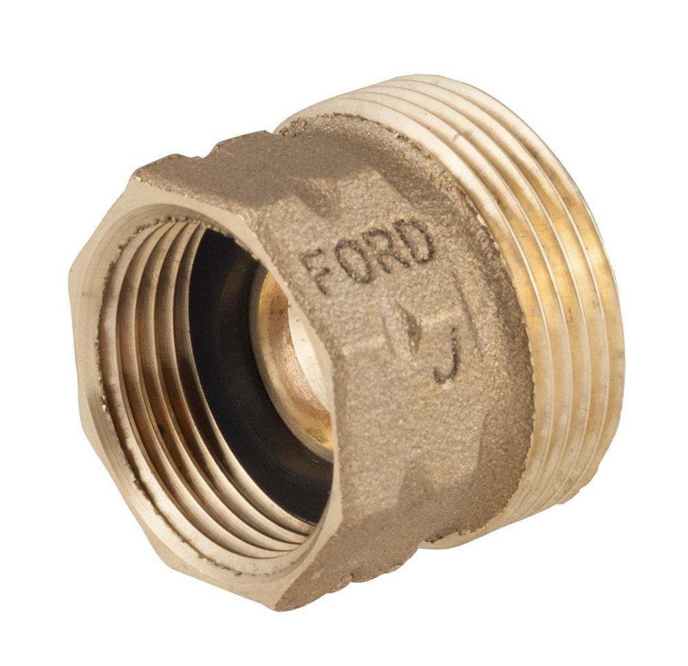 Ford Meter Box 3/4 x 1 in. Meter Brass Adapter | Ferguson