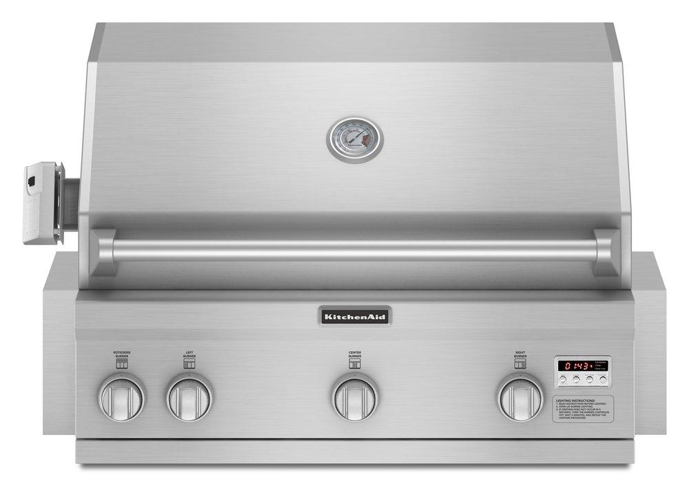 KitchenAid 36 in. Built-In Grill with Sear in Stainless Steel | Ferguson