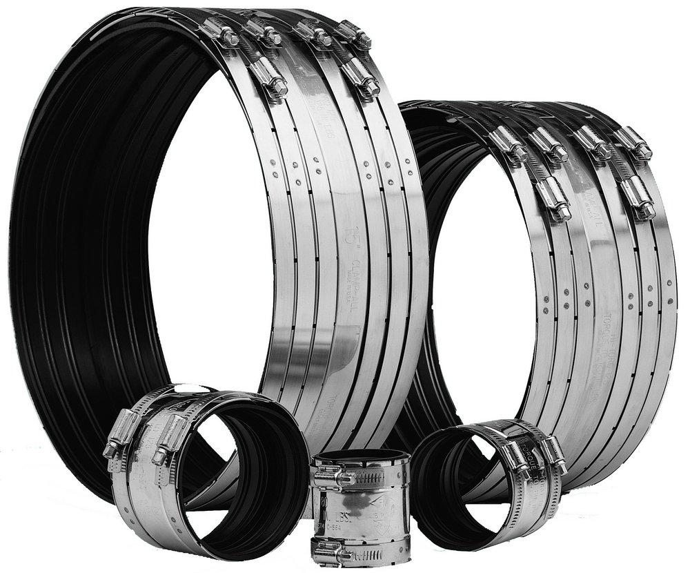 Clamp-All 4 in. Clamp 304 Stainless Steel Hubless Pipe Coupling | Ferguson