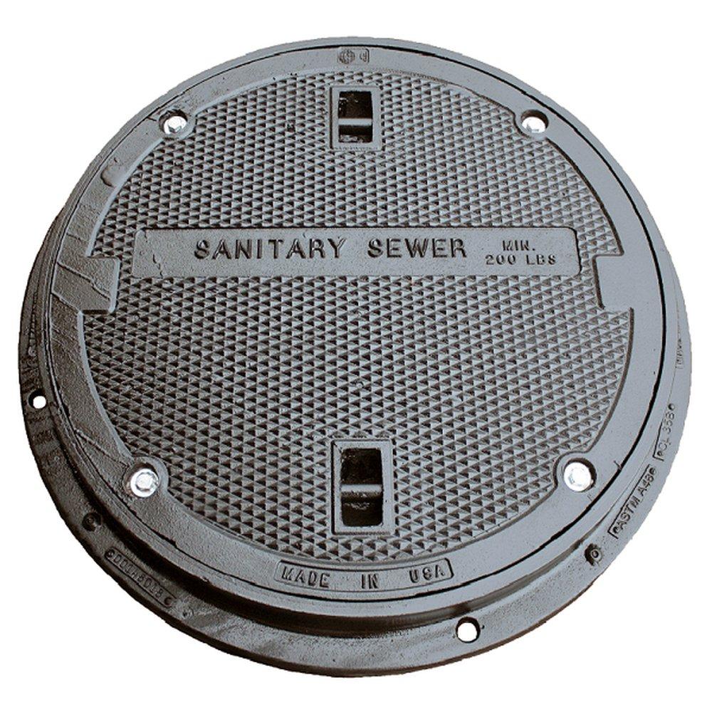 Bass and Hays Foundry 30 in. Manhole Ring and Cover | Ferguson