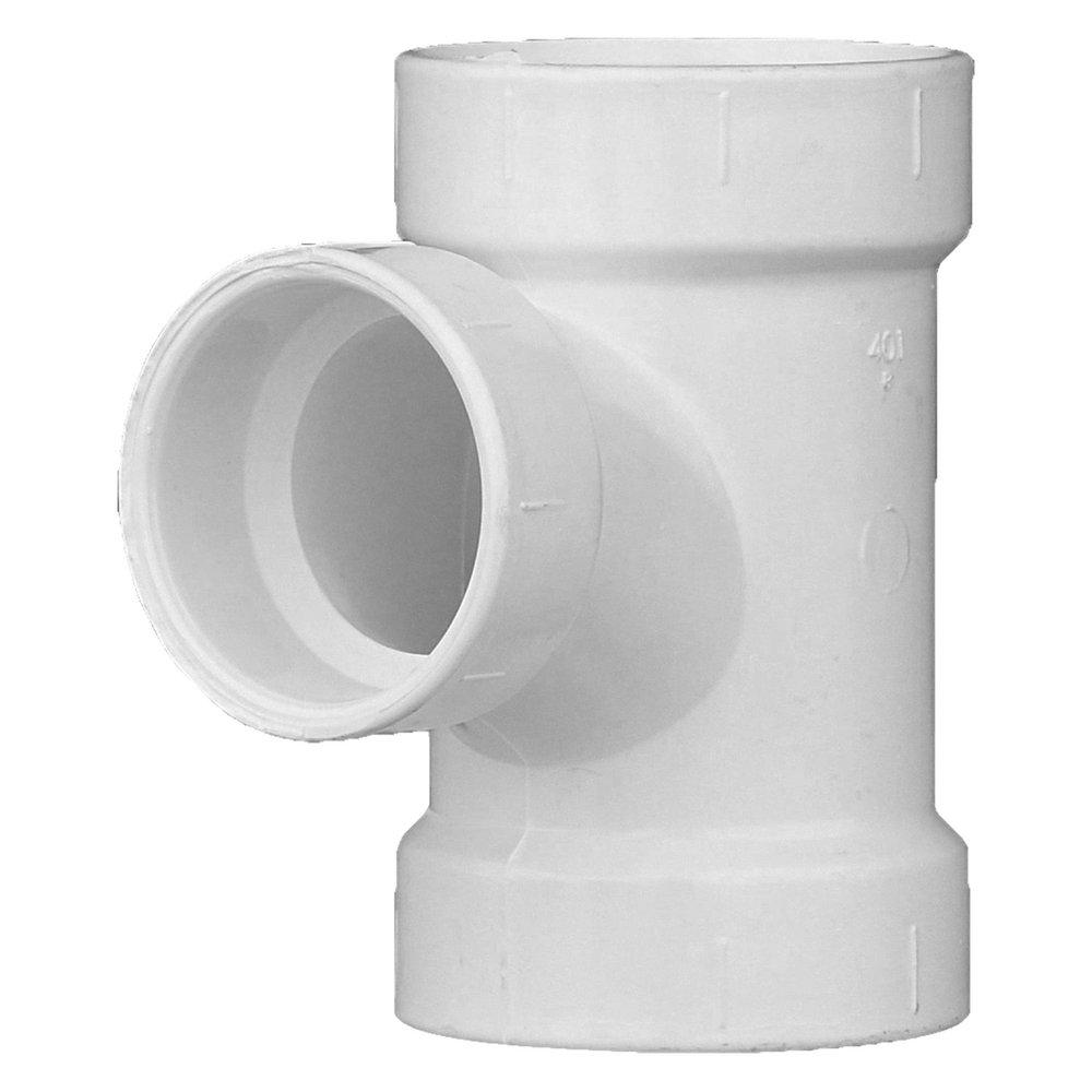 2 x 1-1/2 in. PVC DWV Sanitary Tee | Ferguson