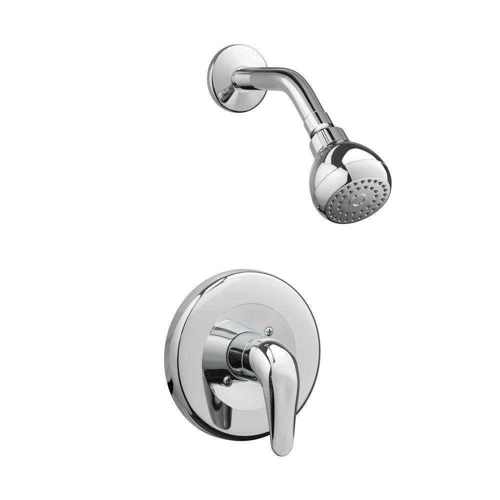 PROFLO® One Handle Single Function Shower Faucet in Chrome (Trim Only ...