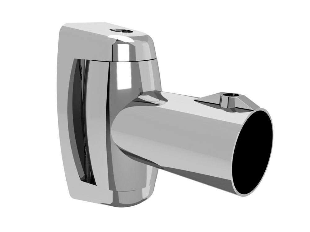 Wingits® Round Pivot Bracket Kit in Polished Chrome | Ferguson