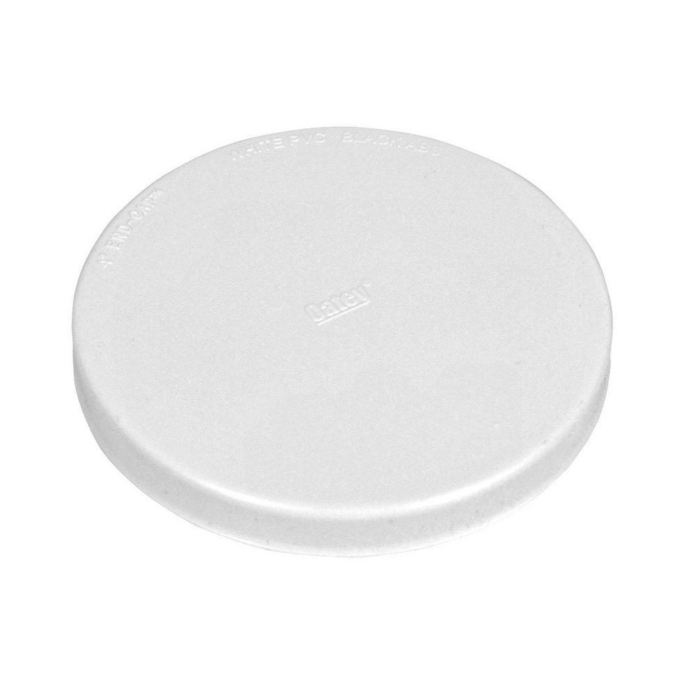 Oatey® 4 in. PVC End Cap in White | Ferguson