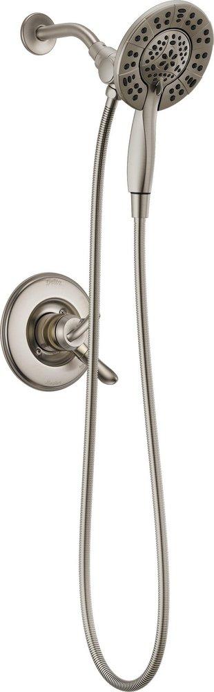 Delta Faucet Single Handle Multi Function Shower Faucet in Brilliance ...