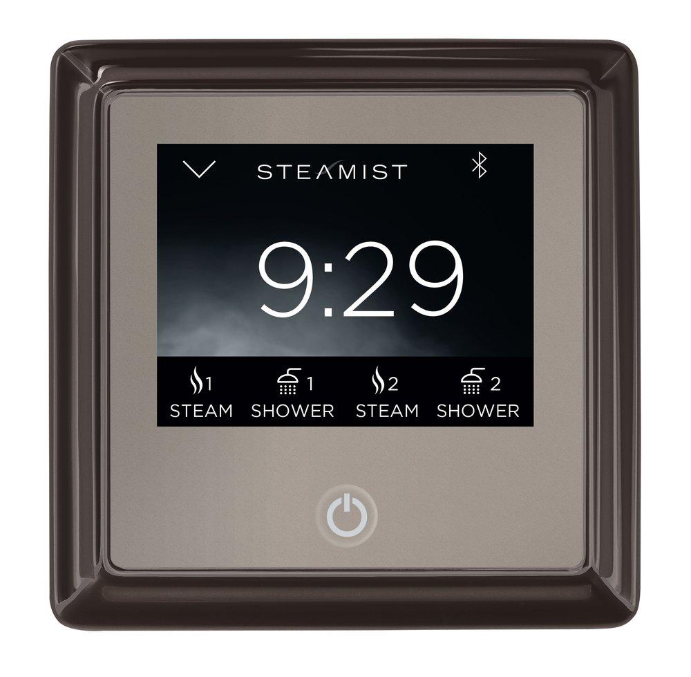 Steamist Digital Control with Touchscreen Operation in Oil Rubbed ...