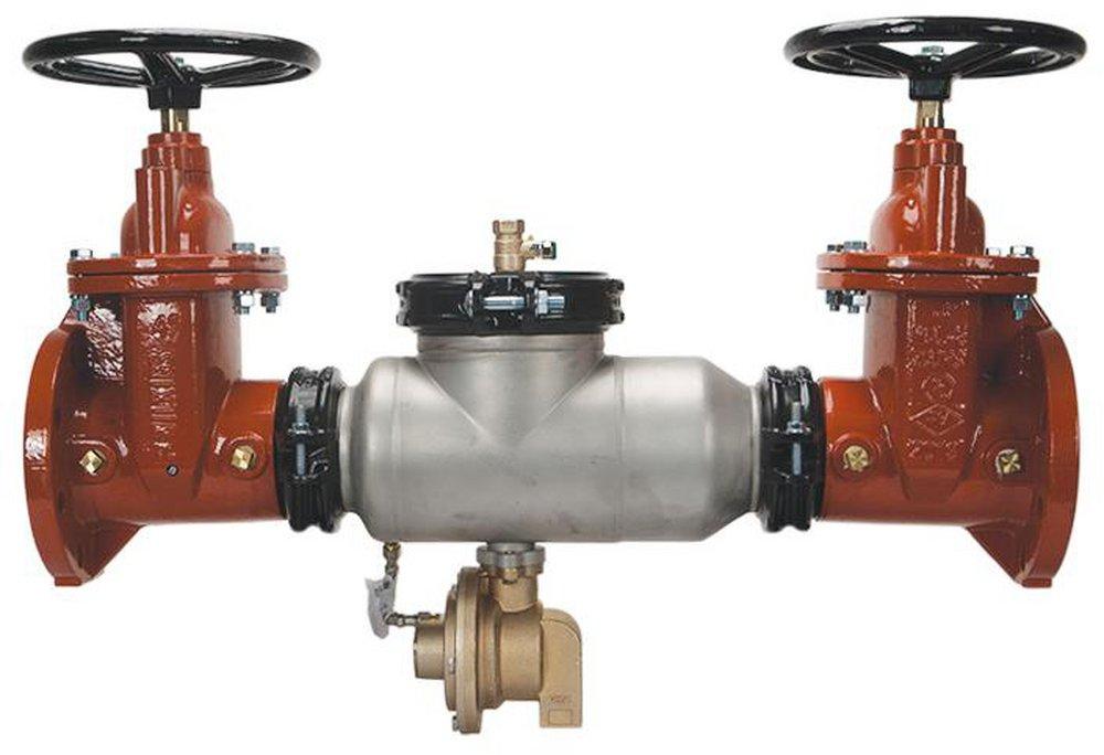 3 in. Epoxy Coated Stainless Steel Flanged 175 psi Backflow Preventer ...