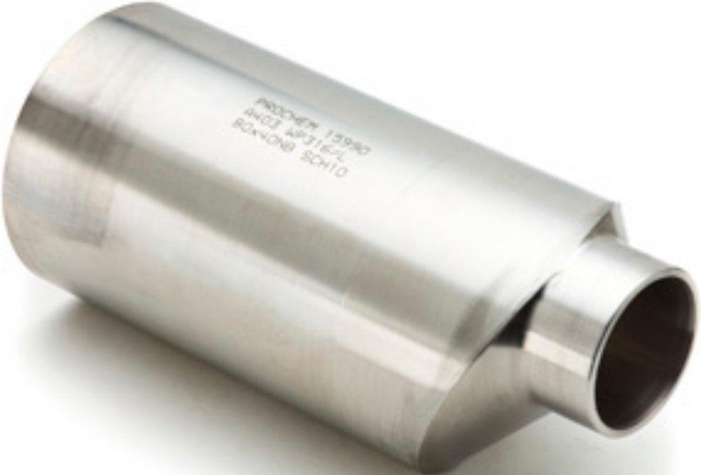 2 x 1 in. Beveled x Threaded Extra Heavy Reducing Eccentric Black ...