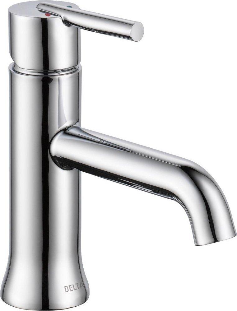 Delta Faucet Single Handle Monoblock Bathroom Sink Faucet in Chrome ...