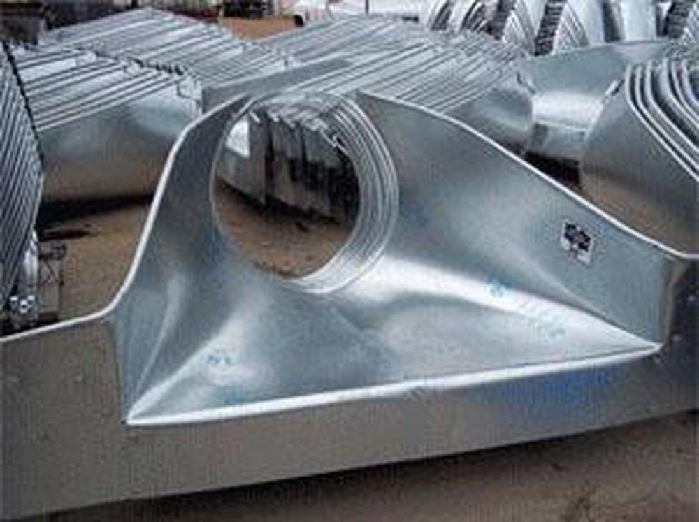 Metal Culverts Inc 8 in. Flared 18 ga Galvanized End Section | Ferguson