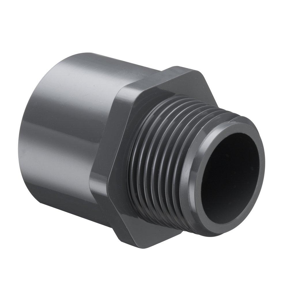 2 in. MPT x Socket Schedule 80 PVC Adapter | Ferguson