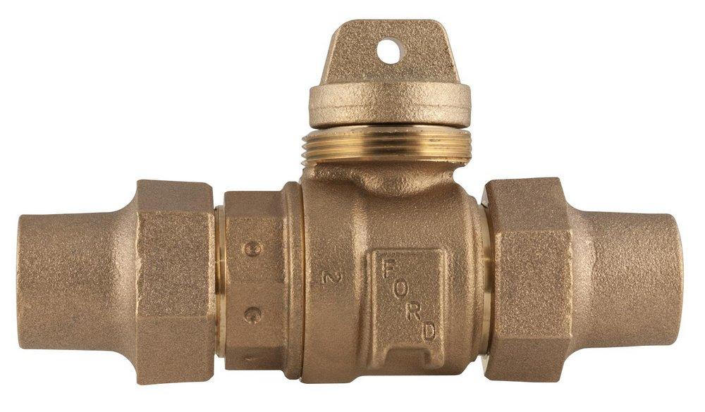 Ford Meter Box 1 in. Ball Curb Stop | Ferguson