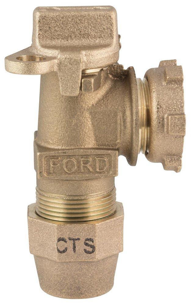 Ford Meter Box 1 in. Yoke Nose x Grip Joint Water Service Valve | Ferguson