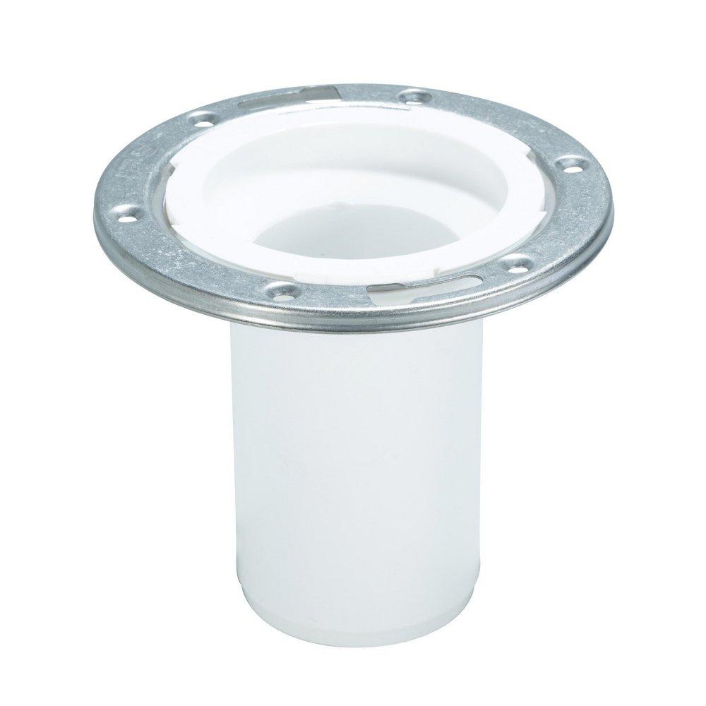 IPS Corporation 3 in. Long Closet Flange with Adjustable Metal Ring ...