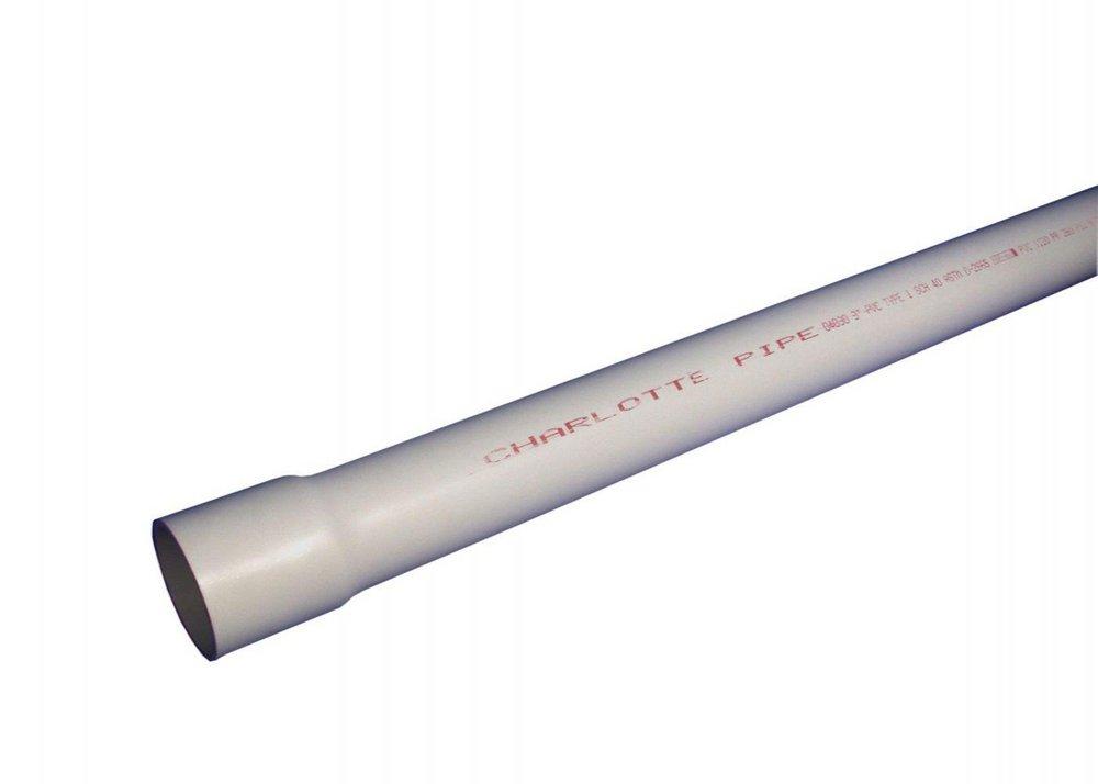 2 in. x 20 ft. Bell End x Plain End Schedule 40 Plastic Pressure Pipe ...