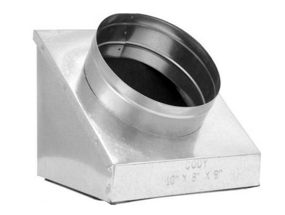 Cody Company 8 in x 4 in x 5 in Duct Square-To-Round | Ferguson