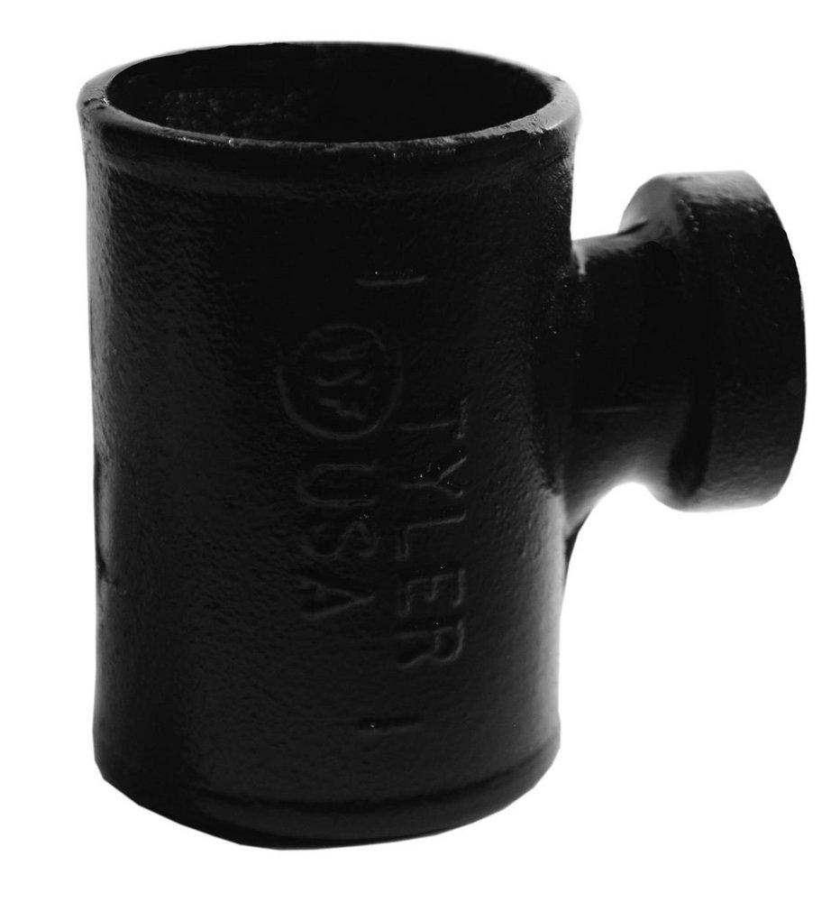 Tyler Pipe 2 in. No Hub Cast Iron Sanitary Tap Tee | Ferguson