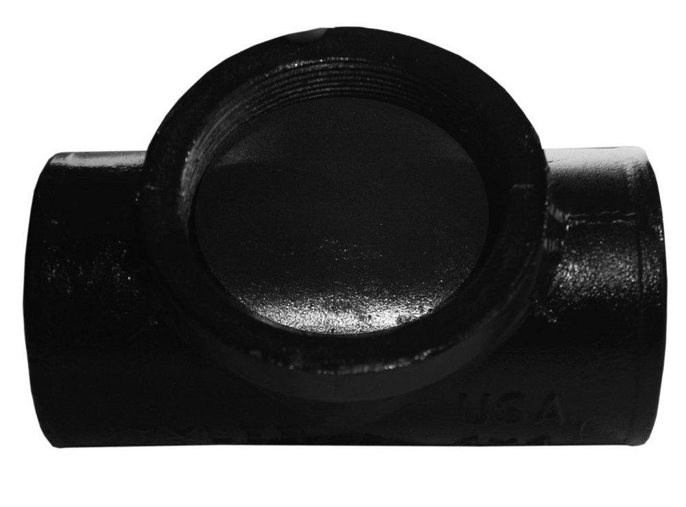 Tyler Pipe 3 in. No Hub Cast Iron Test Tee | Ferguson