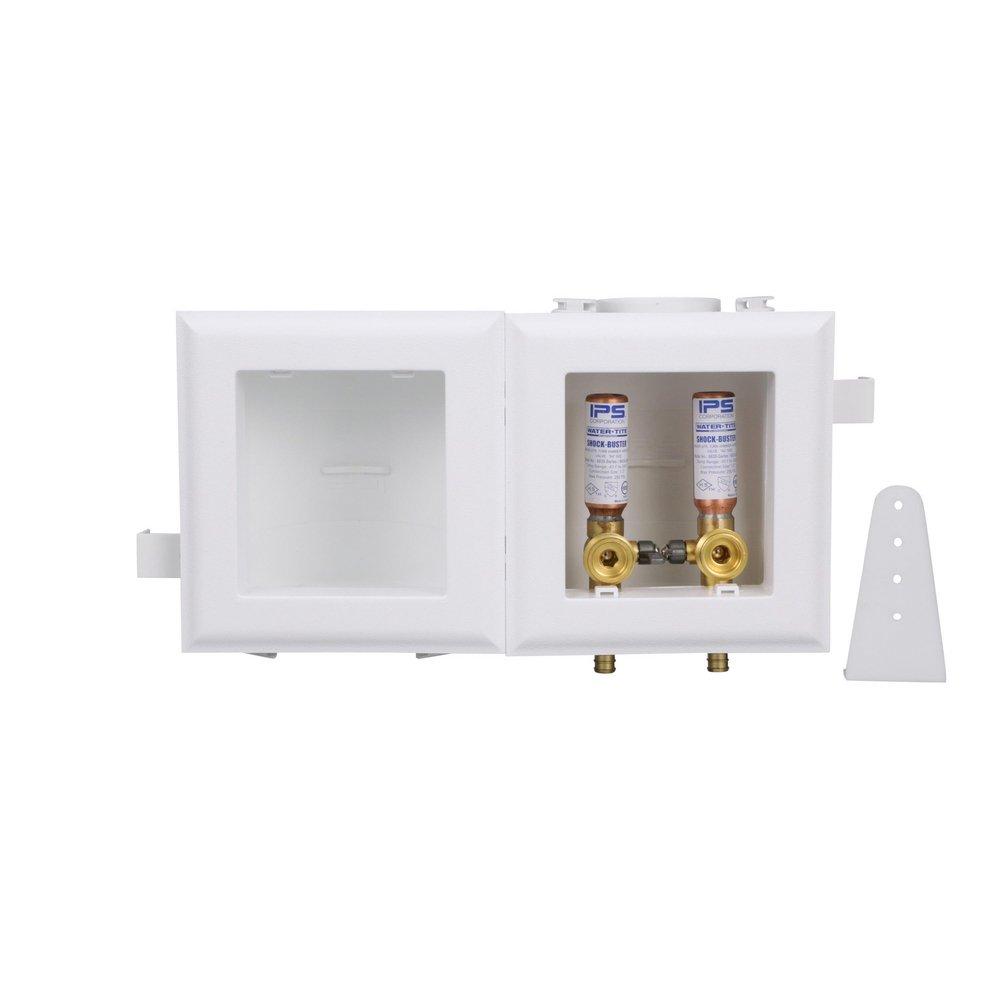 Water-Tite Dual System F1807 PEX Washing Machine Supply Box with ...