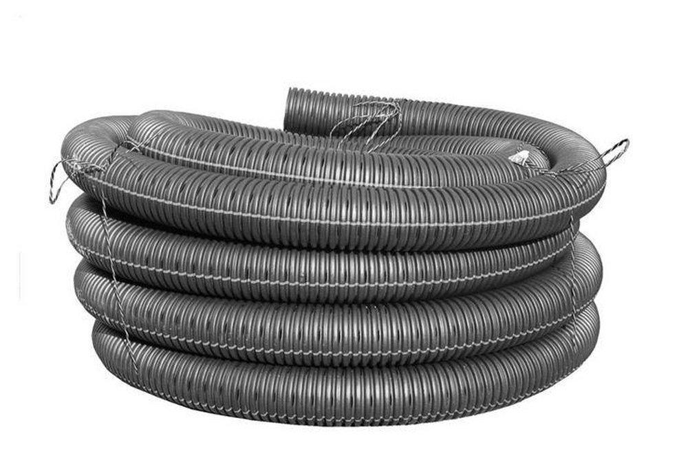 Hancor 4 in. x 100 ft. HDPE Single Wall Polyethylene Corrugated ...